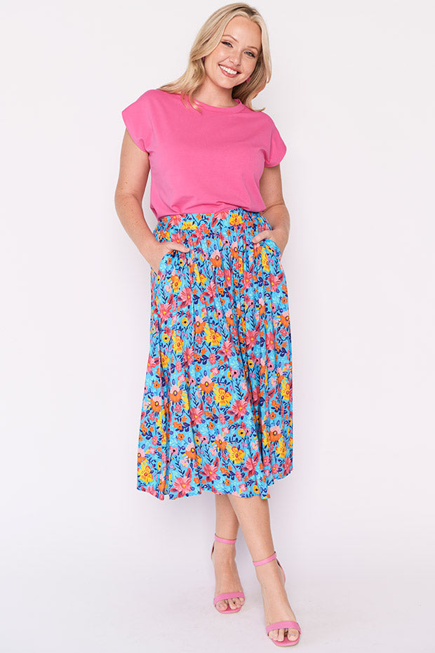 Simea Sky Garden Skirt – Little Party Dress