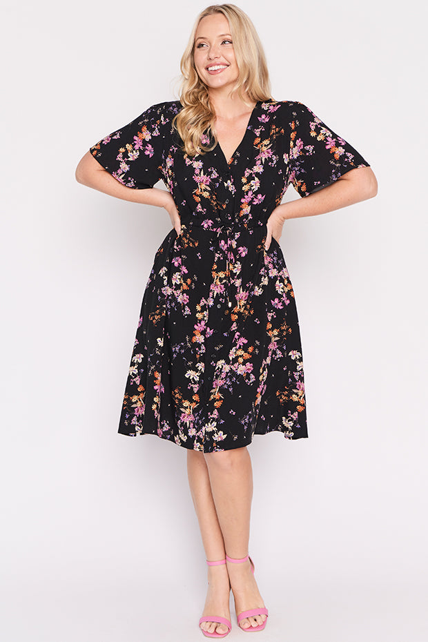 Jaz Sunset Shadow Dress | Little Party Dress
