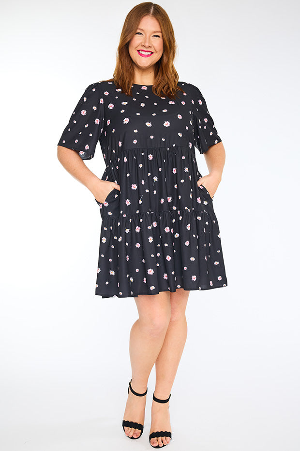 Jackson Floating Daisy Dress | Little Party Dress