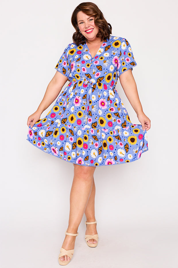 Gloria Sun Blossom Dress | Little Party Dress