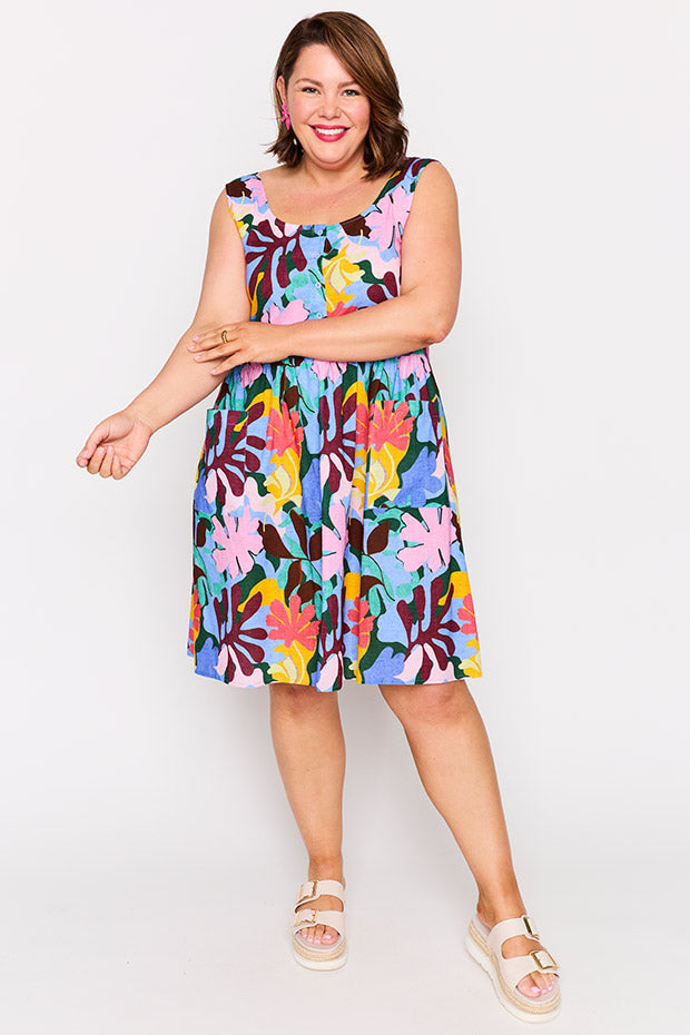 Clarissa Lilac Sky Dress | Little Party Dress