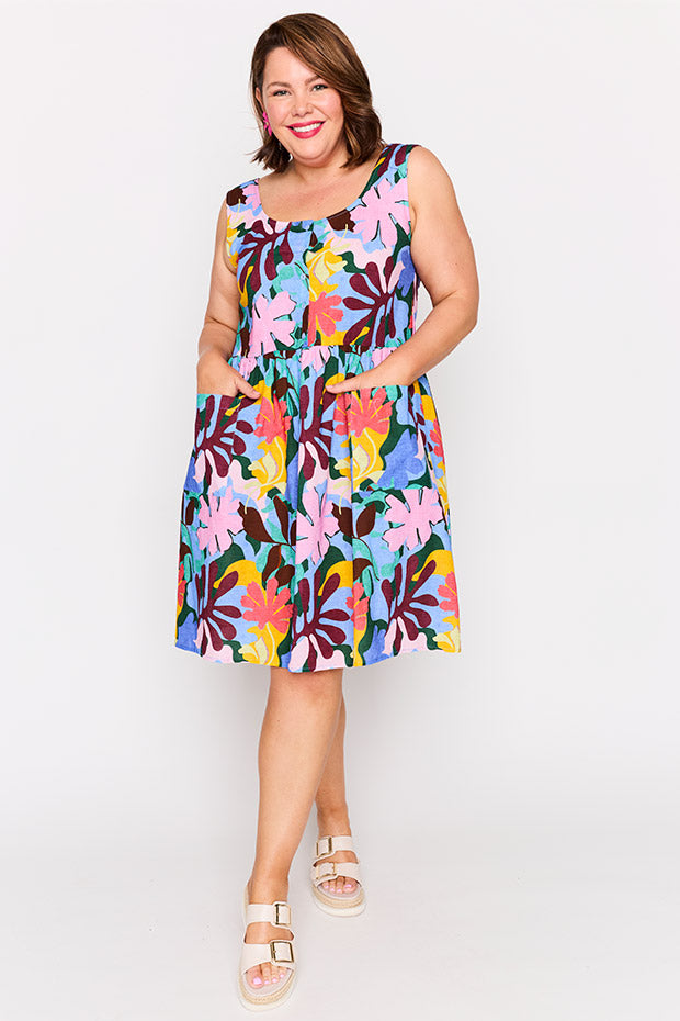 Clarissa Lilac Sky Dress | Little Party Dress