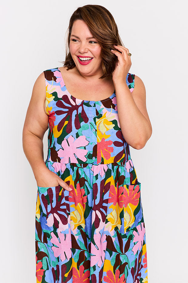 Clarissa Lilac Sky Dress | Little Party Dress