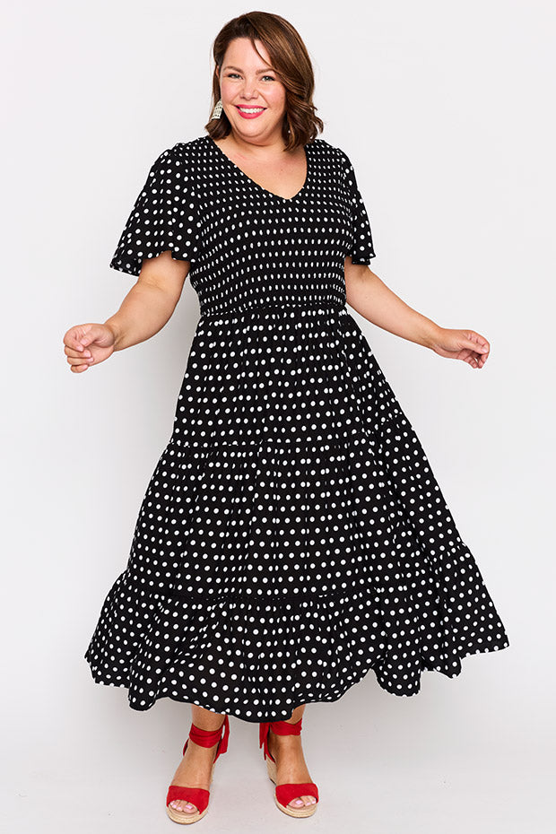 Lynette Pretty Spot Dress | Little Party Dress