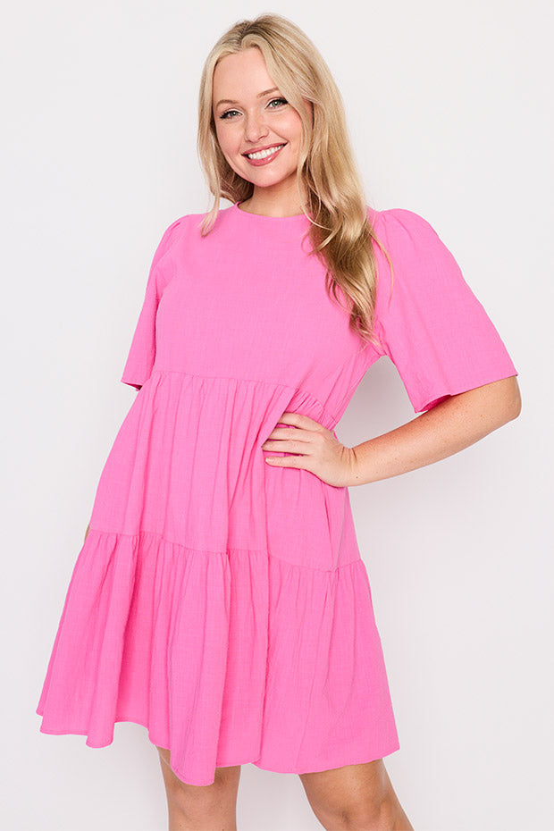 Wilma Pink Dress | Little Party Dress