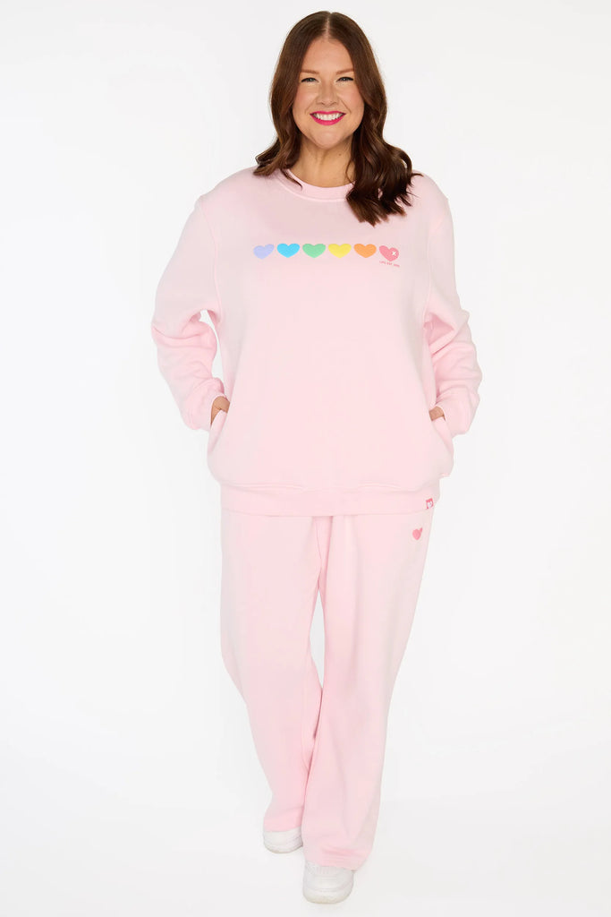 Rachel Pale Pink Sweater | Little Party Dress