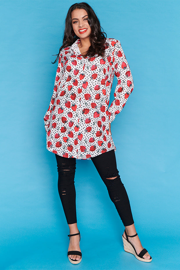 Abigail Berry Baby Longline Shirt – Little Party Dress